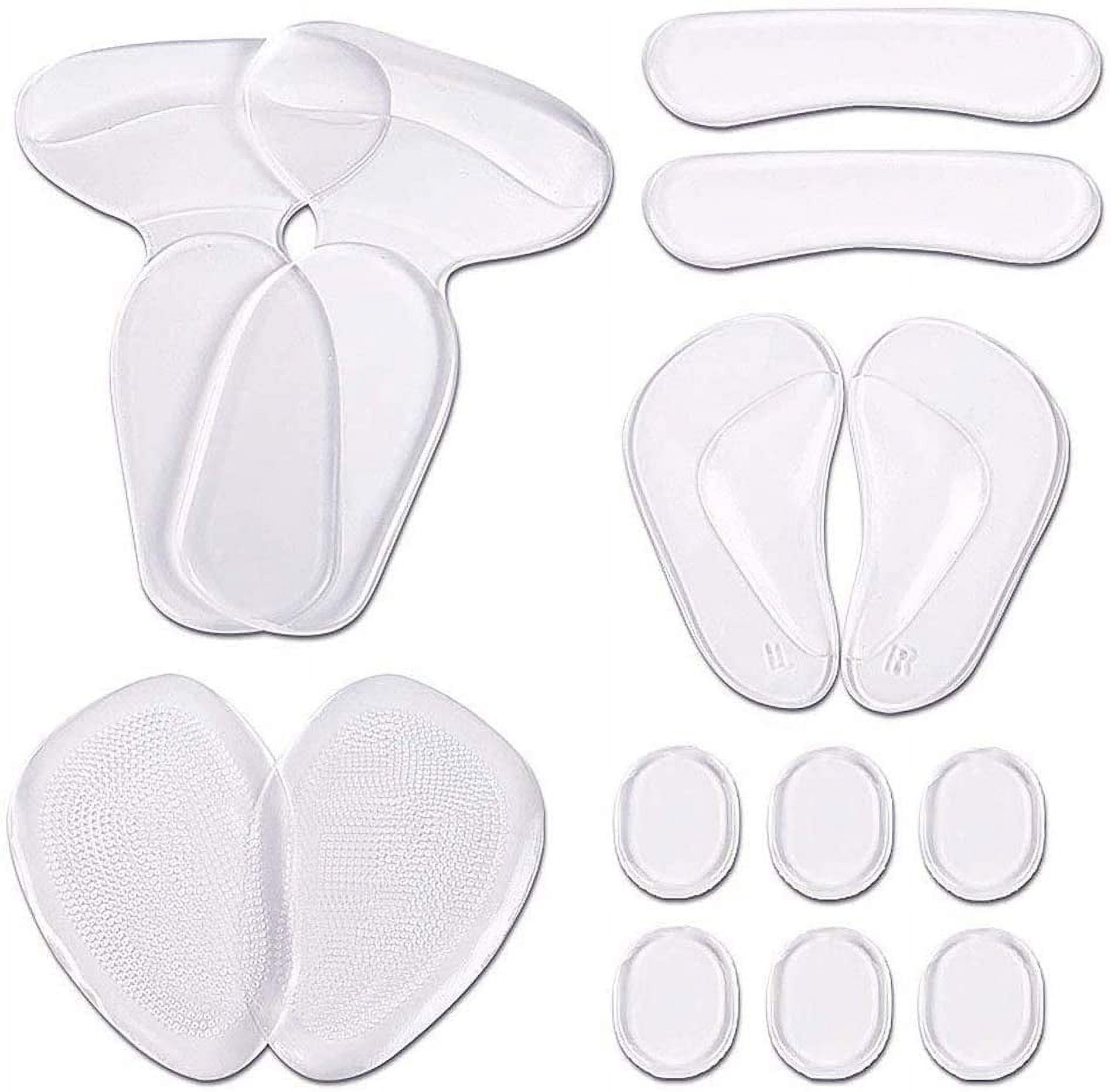 Taloneras Para zapatos demasiado grandes, plantillas para tacones altos ...