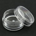 Teissuly 50Pcs Clear Plastic Empty Cosmetic Sample Containers Jars Pots ...
