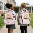 Bulopur Pink Rose Print Kids Backpack Set 4 Pcs Waterproof Durable Kids ...