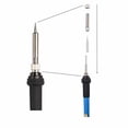Electronics Soldering Iron Kit，60W 110V Adjustable Temperature Welding ...