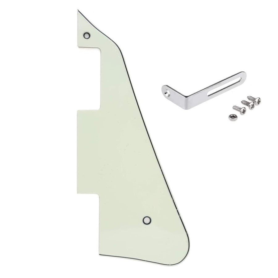 LP Guitar Pickguard with Bracket for Les Paul Electric Guitar Ivory ...