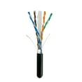 LOGICO Cat6 Shielded 23AWG Pure Copper Ethernet Cable, 1000FT Outdoor ...