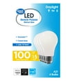 Great Value 18 Year LED Light Bulbs A21 100 Watts Equivalent, E26 ... Great Value 18 Year LED Light Bulbs A21 100 Watts Equivalent, E26 ...
