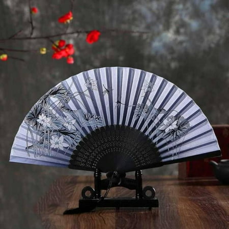 YDJKET Fan boy domineering self-defense ancient style folding fan easy ...