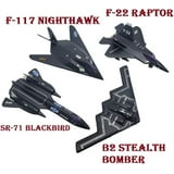 Die-Cast Pullback Stealth Bomber Models (4.25"-5.25") SR-71 Blackbird - Walmart.com