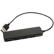 Plugable USB Hub, 10 Port - USB 2.0 with 20W Power Adapter and Two Flip ...