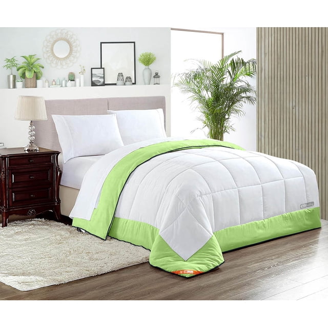 SGI Microfiber Comforter Set Oversized /Palatial King Size Sage Two ...