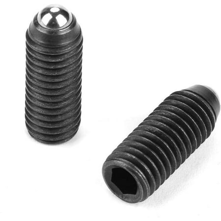 Xizioo 10Pcs Thread Ball Spring Plungers, M10 Carbon Steel Wave Ball ...