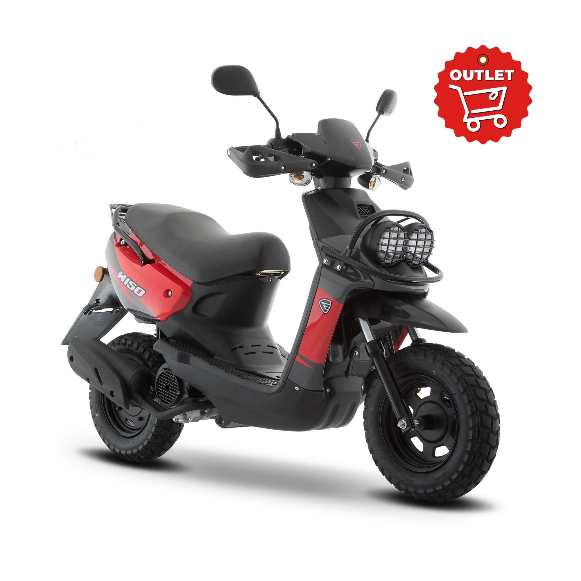 Motoneta Italika W150 Gris Naranja Outlet 2022 | Bodega Aurrera en línea