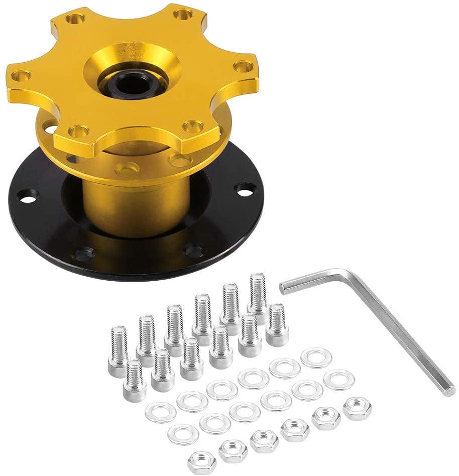 Universal Aluminum Car Quick Release Steering Wheel Quick Release Hub ...