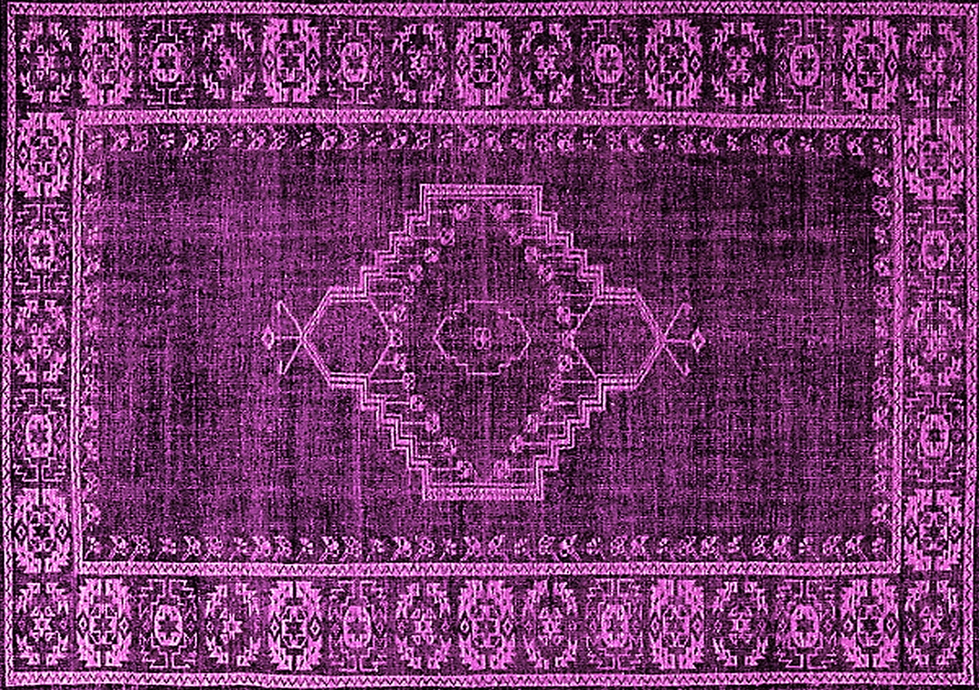 Ahgly Company Indoor Rectangle Persian Pink Bohemian Area Rugs, 8' x 10 ...