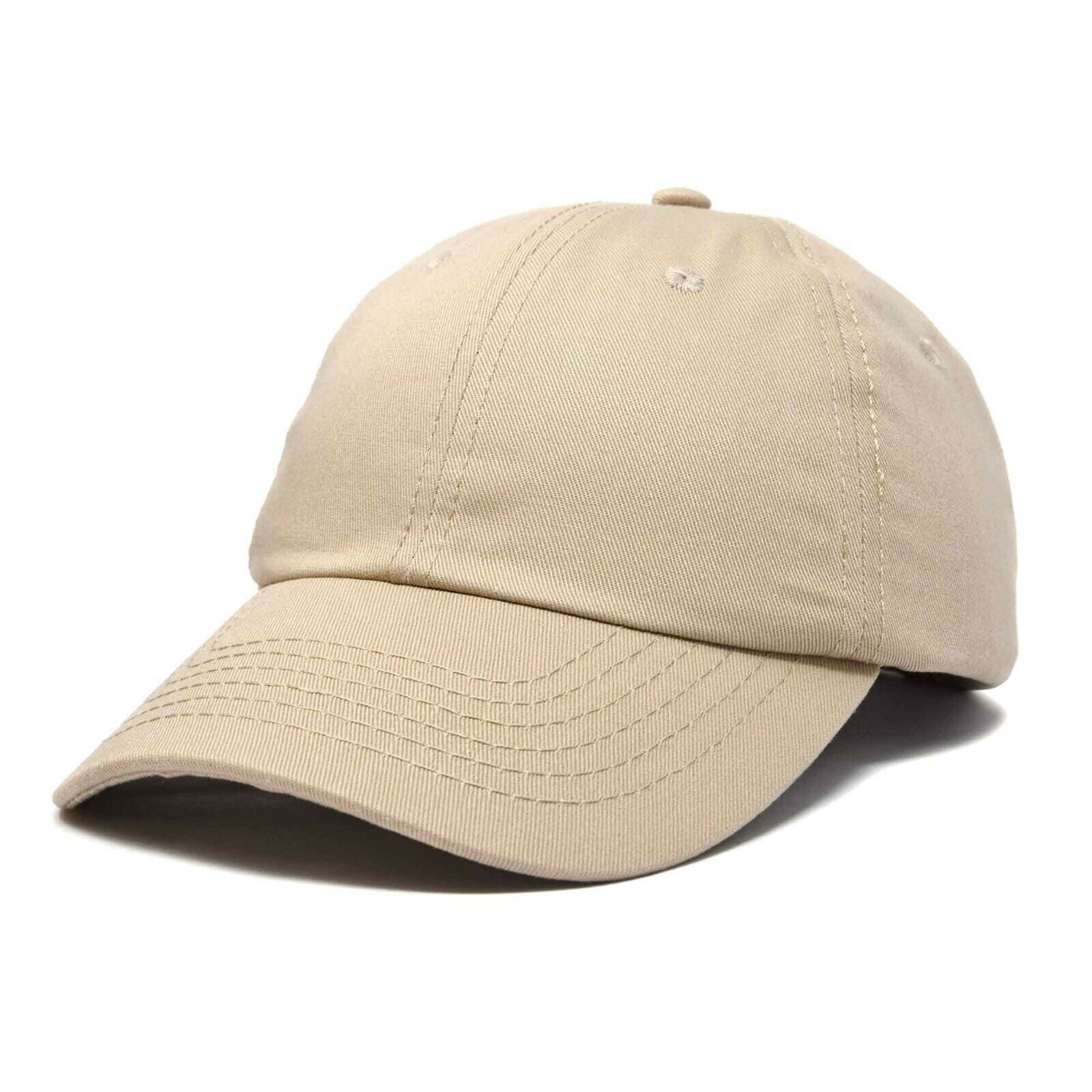 Baseball Caps Dad Hats 100% Cotton Unisex Plain Blank Adjustable ...