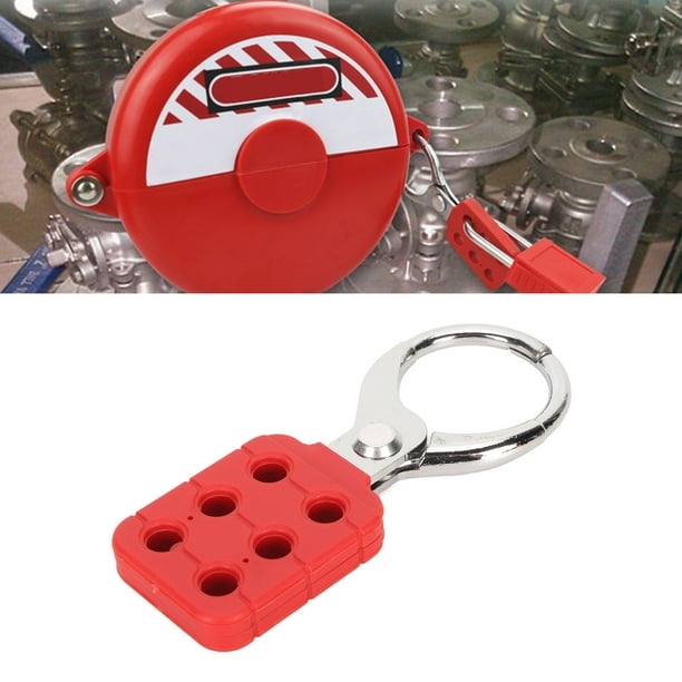 Lock Out Tag Out Hasp, Simultaneous Locking 6 Holes Hasp For Chemical ...