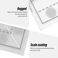 BIMZUC Premium Acrylic Grids Quilt Ruler – 5.5” Transparent Scale, 6/8 ...