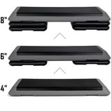"ZenStyle 43'' Step Gym Equipment, Aerobic Stepper with Adjustable ...
