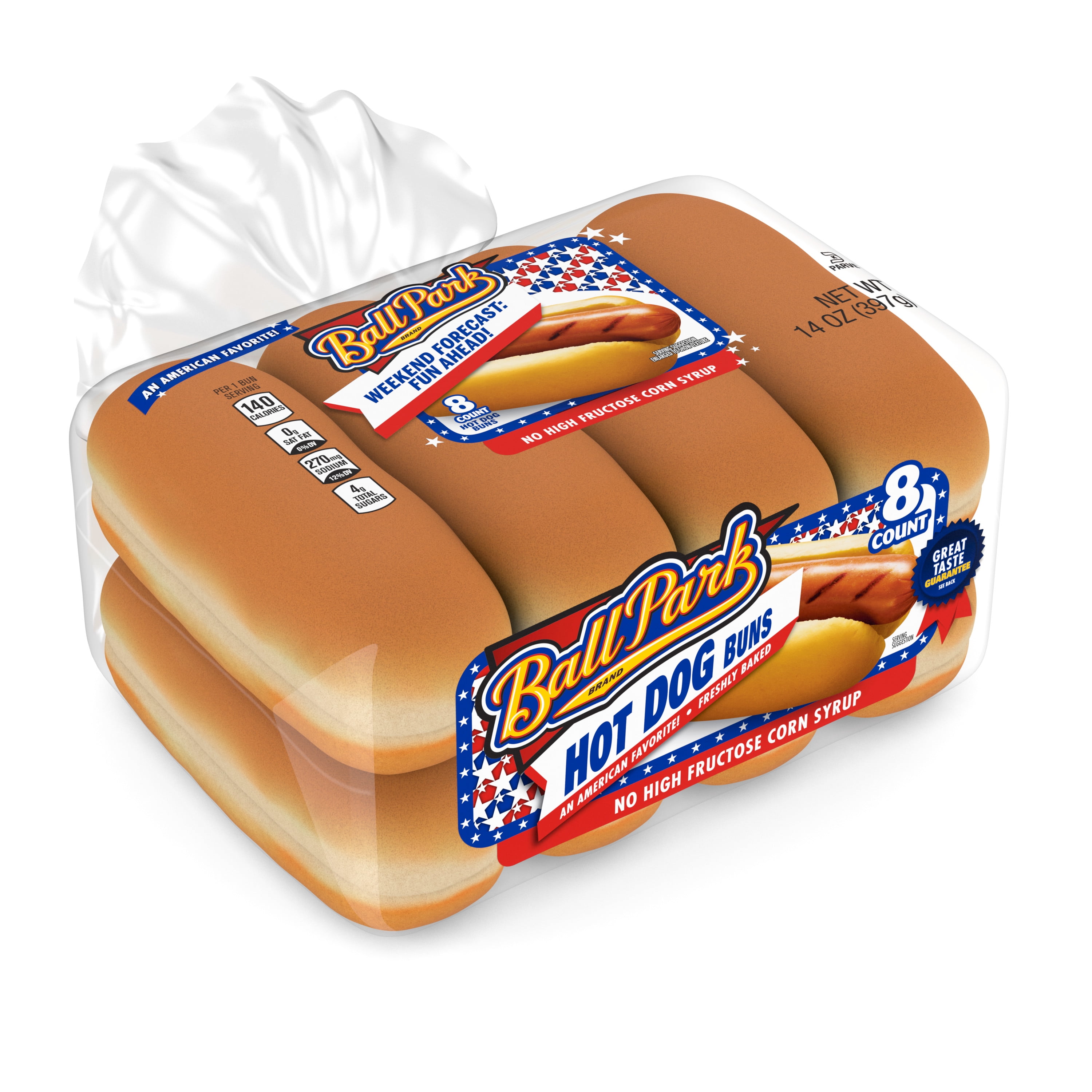 Pack Of Hot Dog Rolls