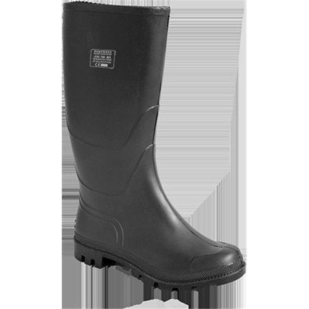 Portwest FW90BKR40 Non-Safety PVC Boot, Black - Size 7.5 | Walmart Canada