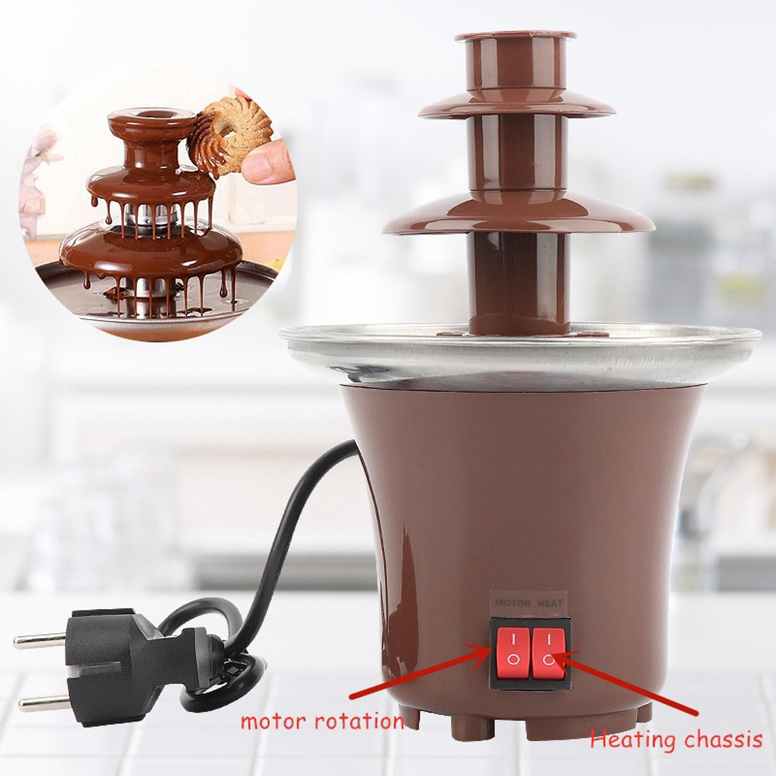 Electirc Compact Chocolate fuente de calefacción para fondue fácil de ...