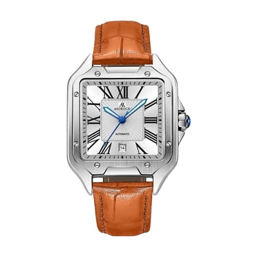 Silver/White Diplomat | 42 mm automatic homage mens watch | vintage ...