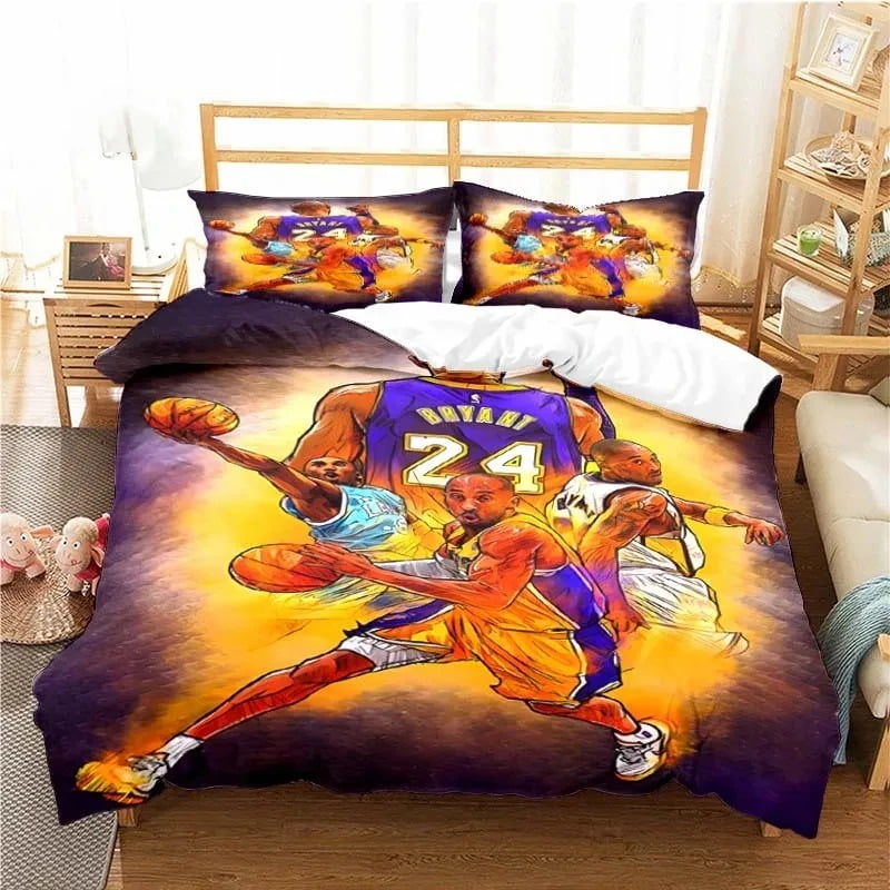 Click here for Yingd Usa Basketball Star #23 Bedding Set Polyeste... prices