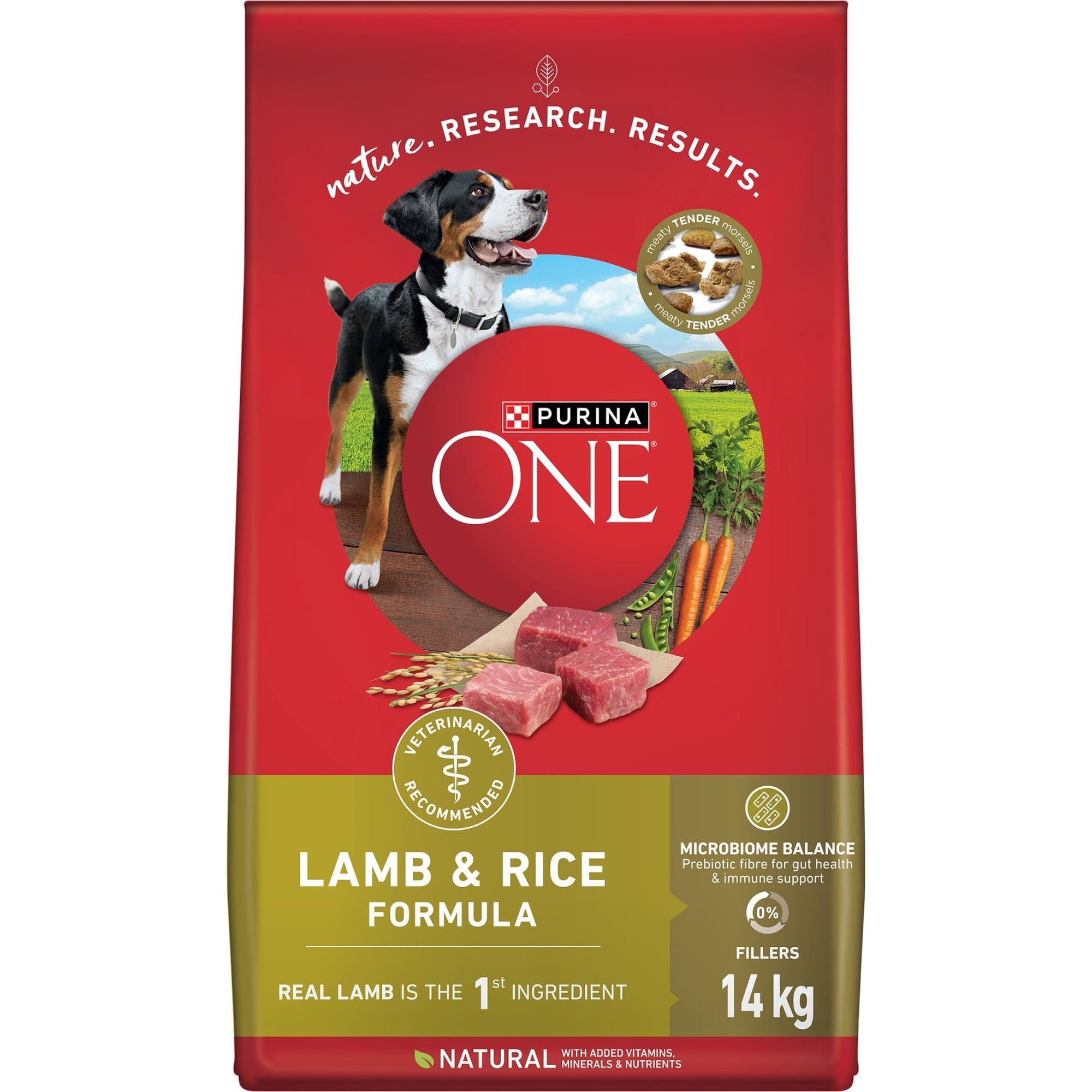 Click here for Purina One Lamb & Rice Formula Dry Dog Food  14-Kg... prices