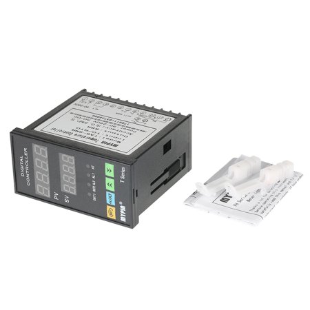 Maoww MYPIN TA6-SNR Temperature Controller Dual 4 LED PID Heating Cooling Control TC/RTD Input ...