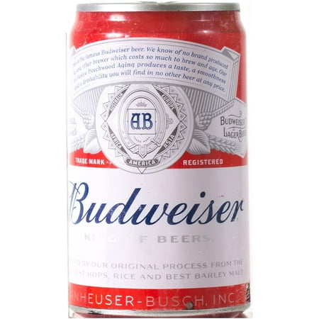Budweiser Bluetooth Can Speaker- Wireless Audio Sound Stereo Beer Can ...