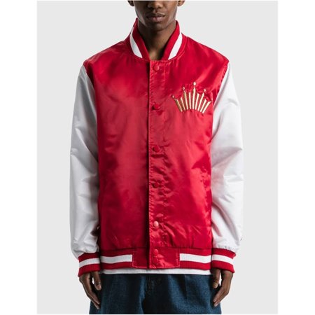 STARTER Mens Budweiser Varsity Jacket, Red, Large | Walmart Canada