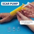 Rolyan Scar Pump, Suction Pump, Various Suction Cup Sizes, 1 Pack ...