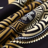 GALMAXS7 Greek-Key Pillow Covers Modern Geometric Greek Pattern Gold ...