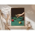 Affixzi Vintage 8 Ball Poster, Billiards Cocktail Wall Art, Retro Bar ...