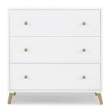 Delta Children Essex 3 Drawer Dresser with Interlocking Drawers ...
