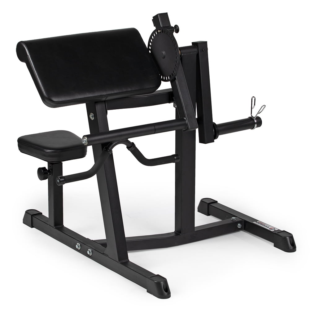Titan Fitness Plate Loaded Bicep Curl and Tricep Extension Machine ...