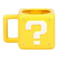 Super Mario Question Block Mug, Ceramic 15 fl oz Officially licensed ...