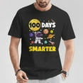 100 Days Smarter 100th Day of School Astronaut Space Graphic Tee Unisex ...