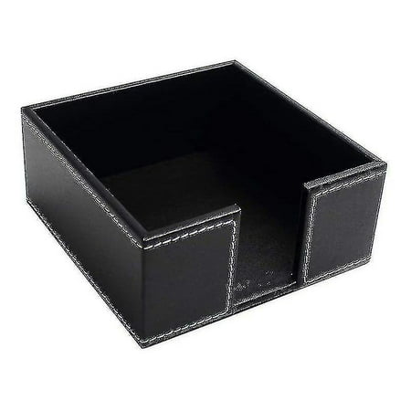 Square Cocktail Napkin Holder Pu Leather Tissue Box Napkin Dispenser ...