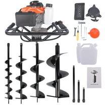 HART 40-Volt Powerful Brushless Auger: Soil Preparation & Post Digging ...