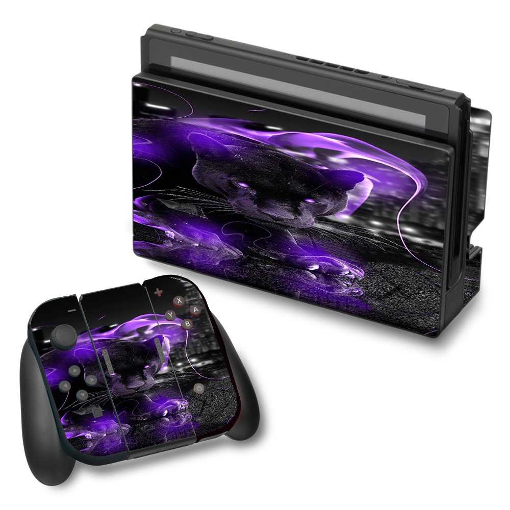 Skins Decals For Nintendo Switch Vinyl Wrap / Black Panther Purple ...