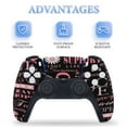 Breast Cancer Pink Ribbon PS5/PS5 Pro/PS5 Slim Digital Disc Skin ...