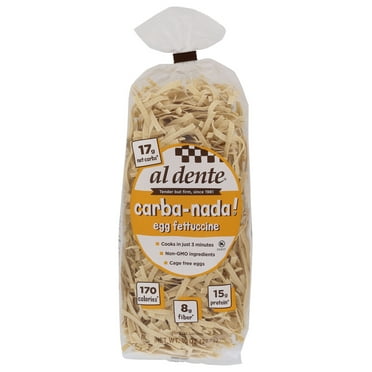 Carba-Nada Reduced Carb Pasta by Al Dente Pasta Company - Egg ...