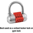 CERPXFF-1523D Set Your Own Combination Padlock, 2 Pack, Color May Vary ...