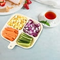 Wall-Mounted Vegetable Preparation Tray, Multi-Compartment Hot Pot Soy ...