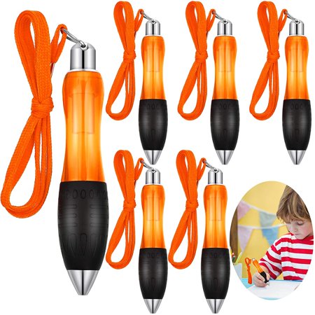 6 Pieces Big Fat Pens Retractable Big Fat Ballpoint Pens Red Body Pens ...