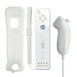 Luxmo Wii Remote Controller Motion Plus and Nunchuck for Wii/Wii U ...