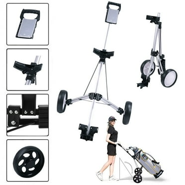 Free Shipping! Zero Friction Wheel Pro Push Cart & Stand Bag, Grey ...