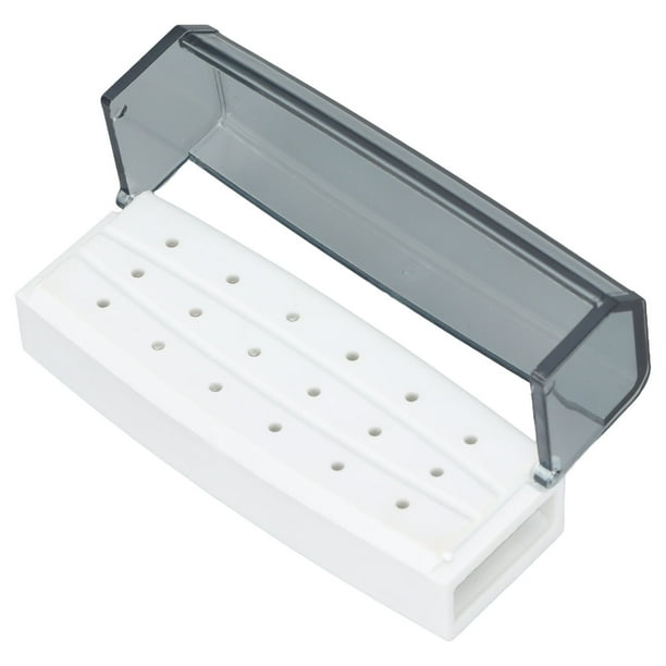 Bur Autoclavable Case, Portable 18 Holes Organizer Plastic Professional ...