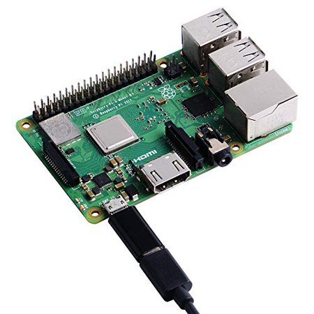 GeeekPi Raspberry Pi 4 Power Supply, Raspberry Pi 5V 3A USB-C Charger ...