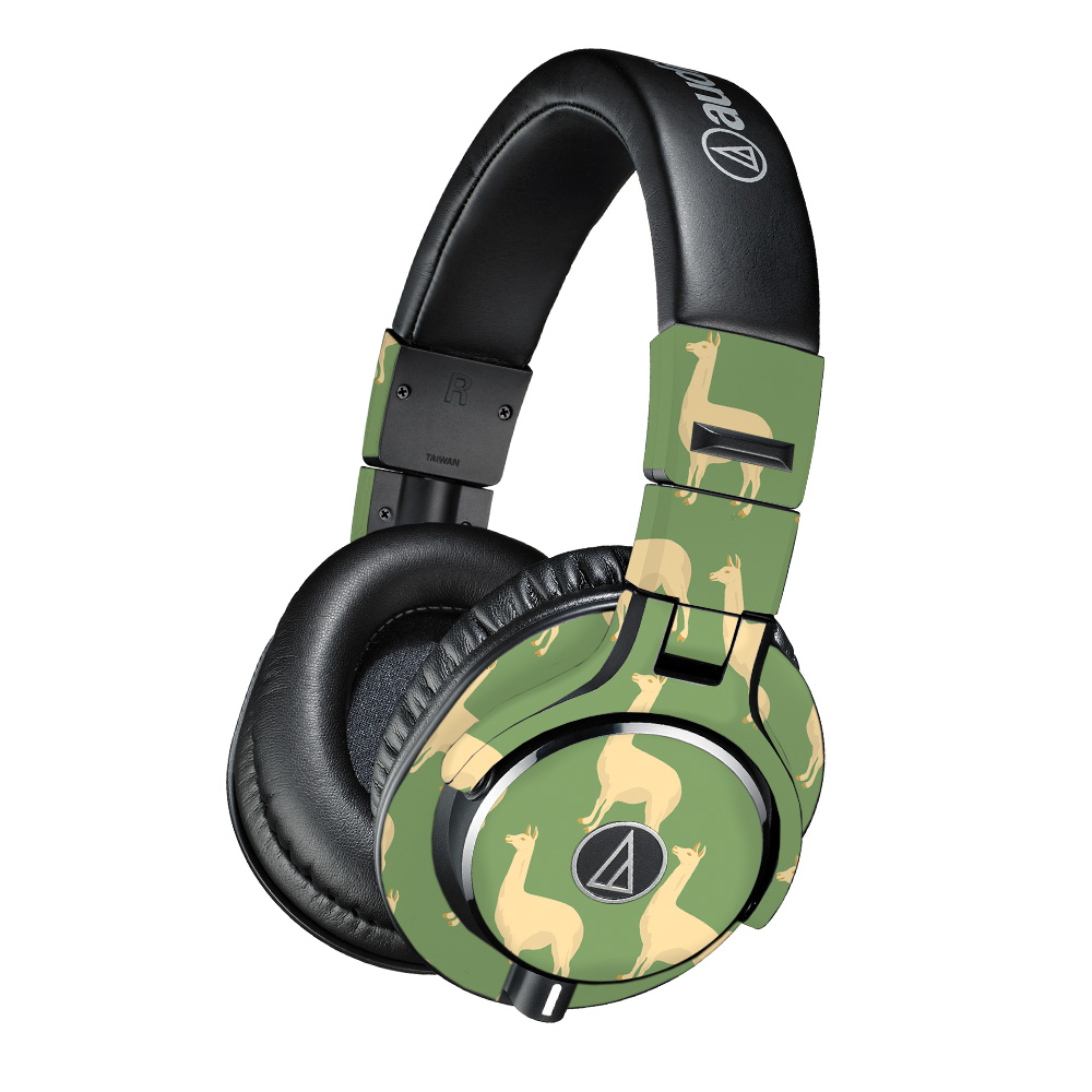 Skin Decal Wrap Compatible With Audio-Technica ATH-M40x Headphones ...