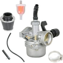 Lab Work PZ19 Carburetor with Air Filter, 19mm Intake, 37mm Air Filter ...