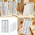 Portable Chore Chart for Kid, Child Chore Behavior Reward Chart Daily ...